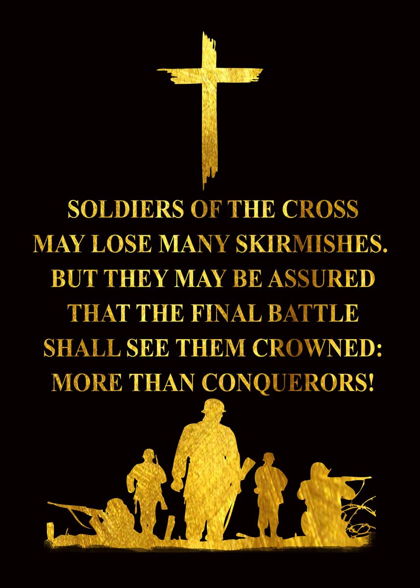 'Soldiers of the Cross' Poster, picture, metal print, paint by Rikuharu ...