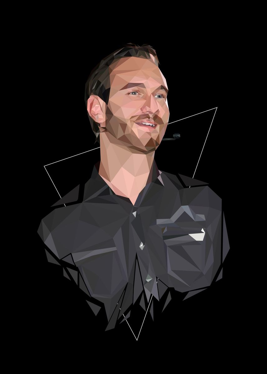 'NICK VUJIVIC' Poster, picture, metal print, paint by Most Popular Cult ...