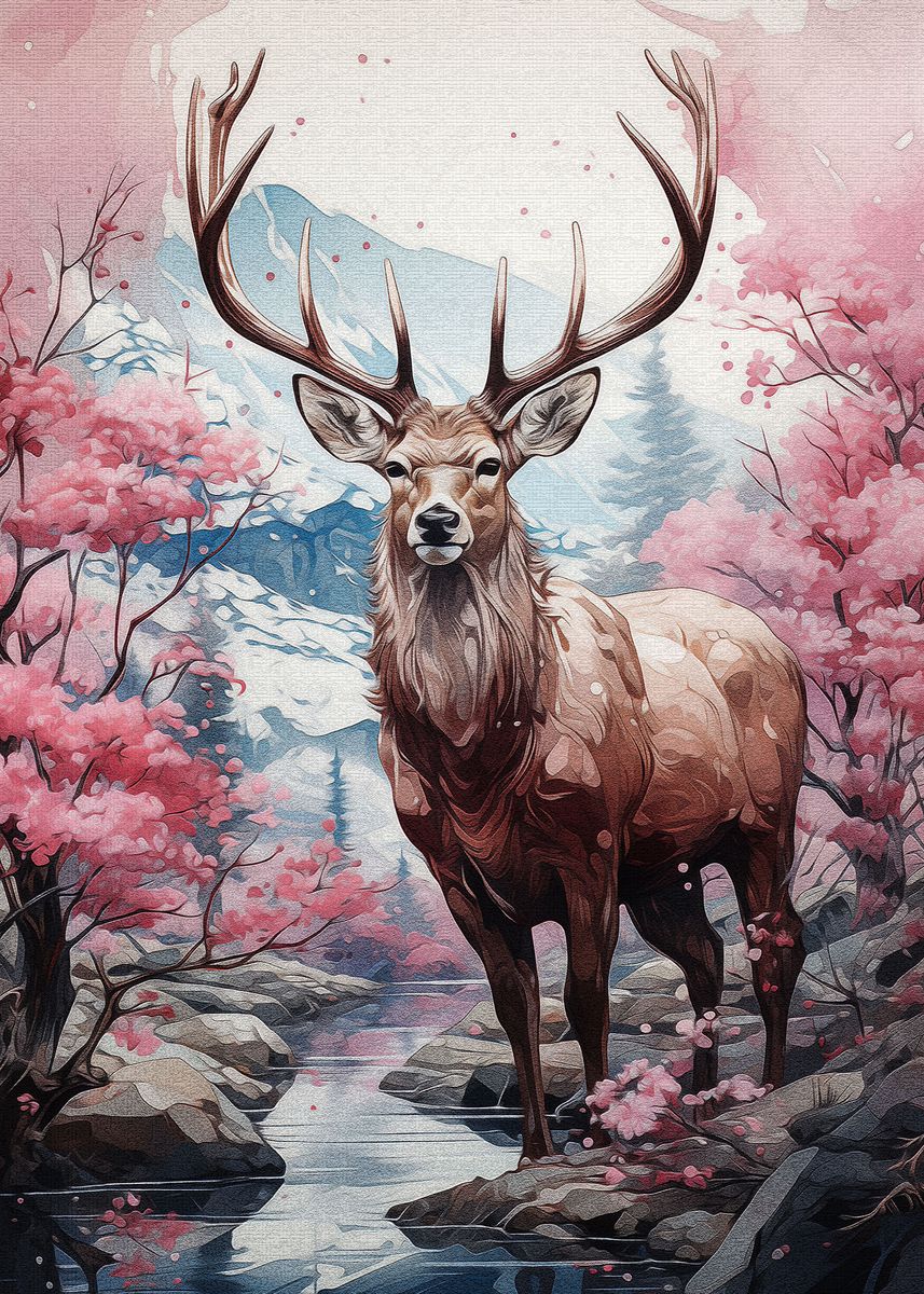 'Nimble' Poster, picture, metal print, paint by EKIM | Displate