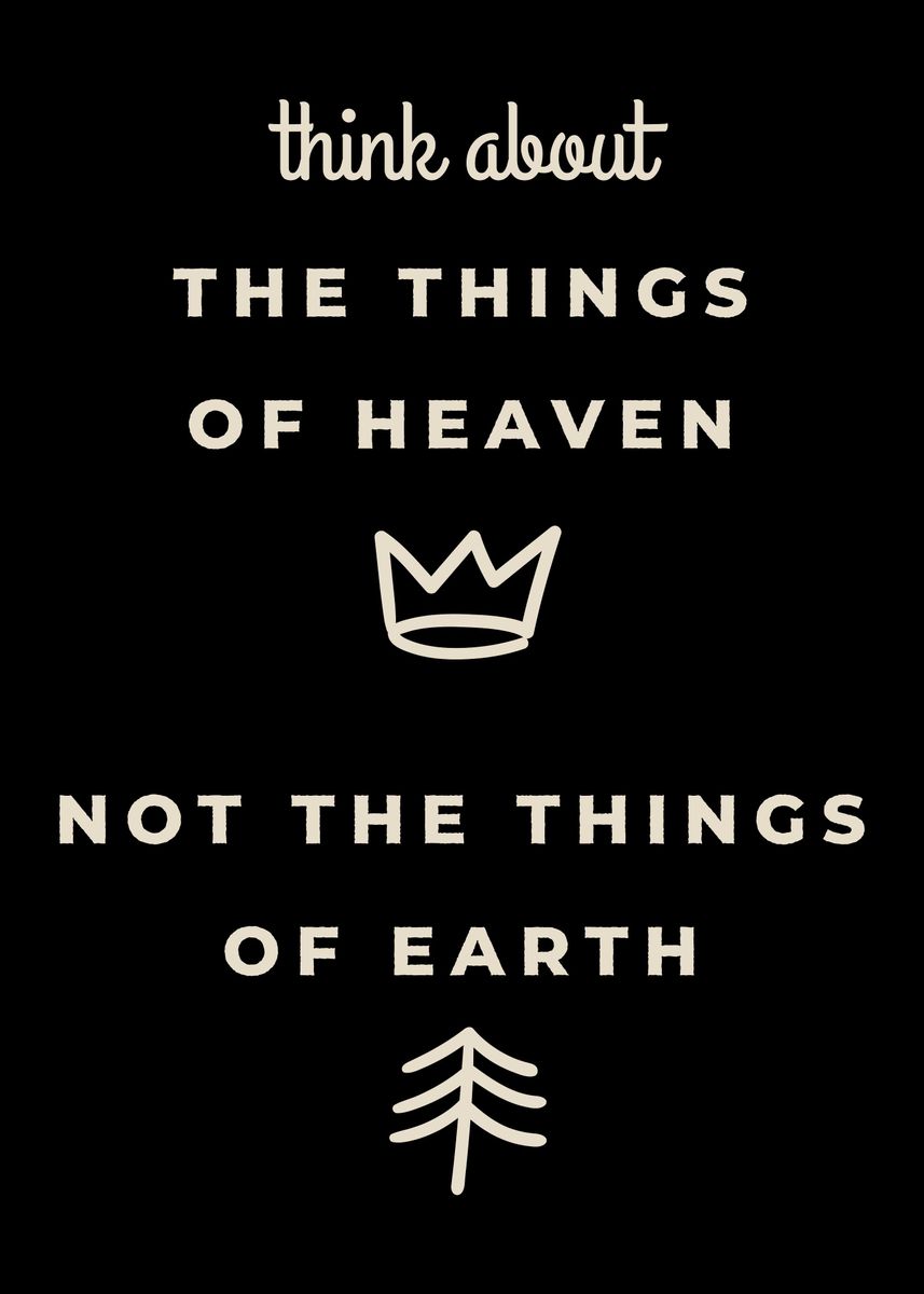 'Heavenly Things' Poster, picture, metal print, paint by Adam | Displate