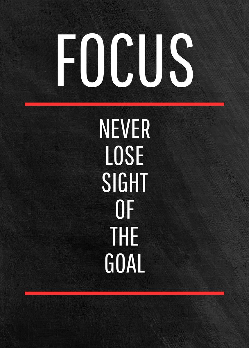 'Focus Definition' Poster, picture, metal print, paint by EDSON RAMOS ...