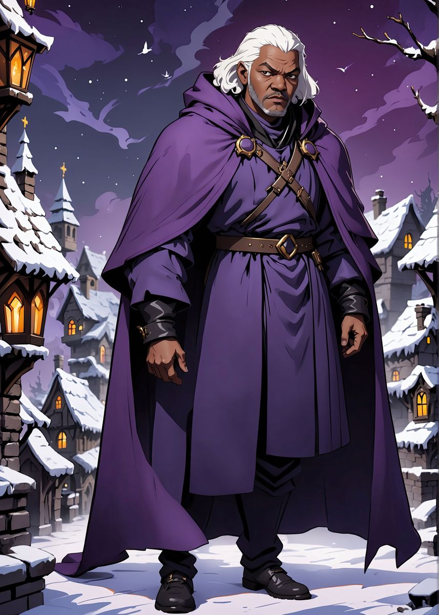 'Mr Violet' Poster, picture, metal print, paint by LP Design and Studio ...