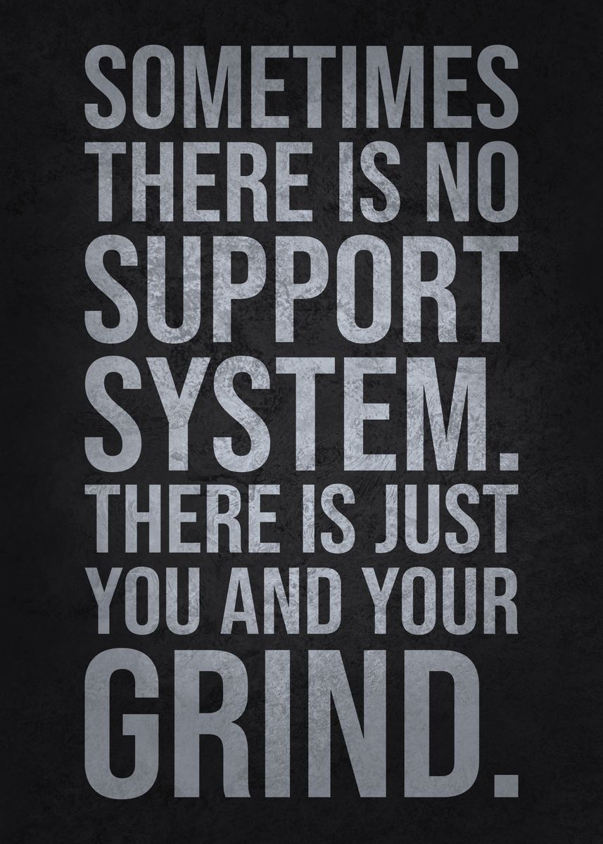 'Just You and Your Grind' Poster, picture, metal print, paint by GOHAN ...