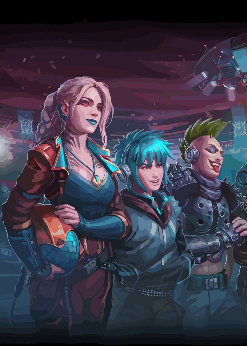 'heavy games' Poster, picture, metal print, paint by venom victims ...