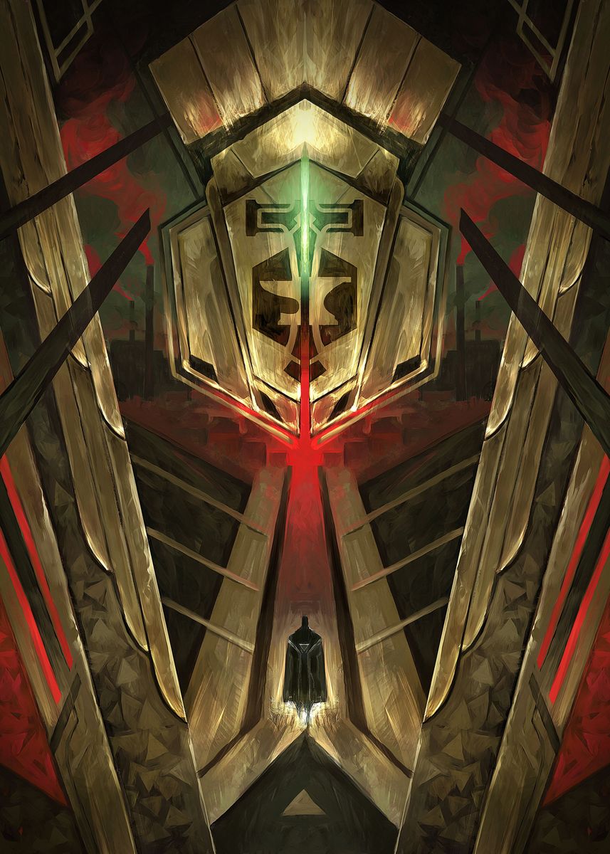 'Ziatoras Proving Ground' Poster, picture, metal print, paint by ...