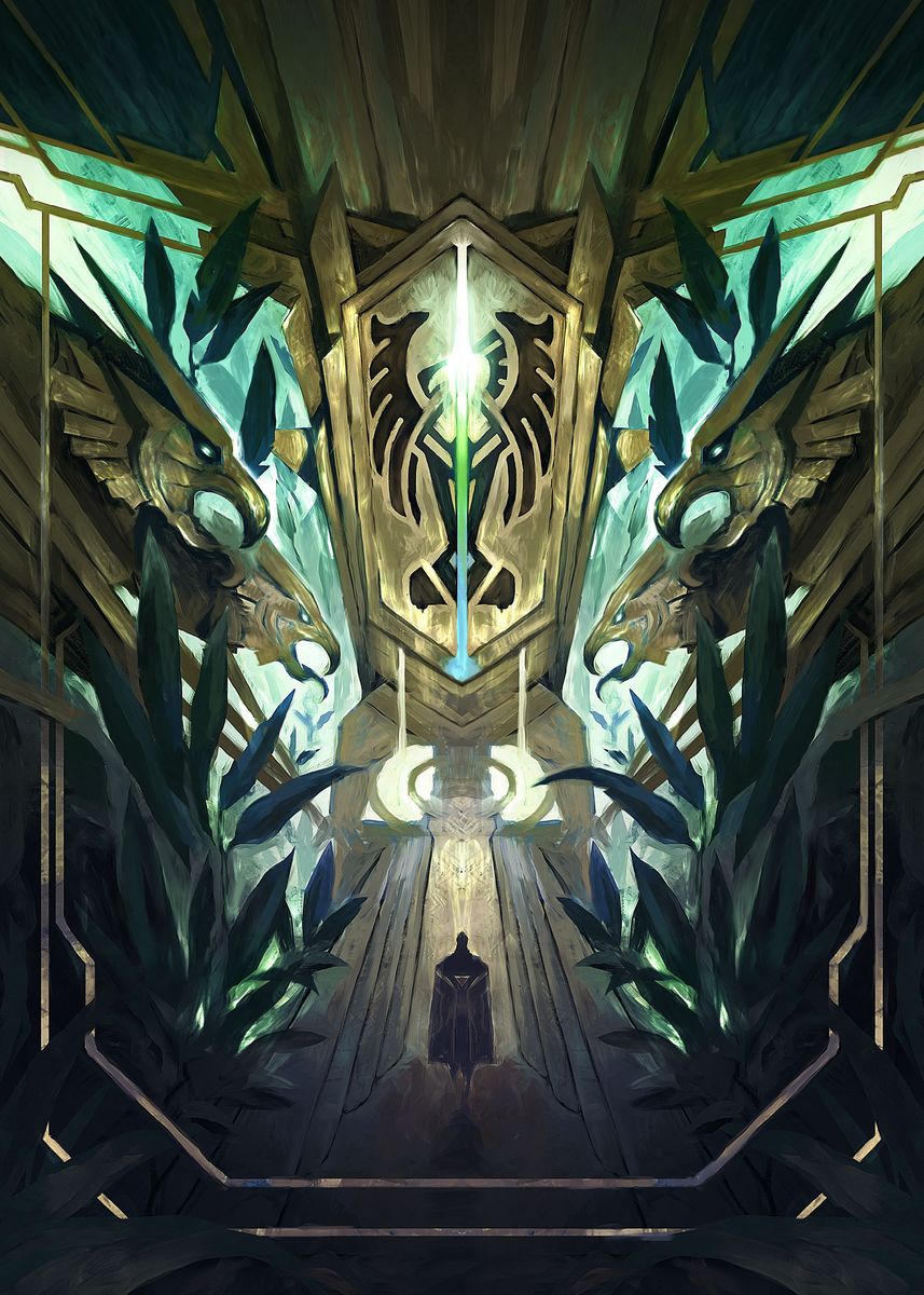 'Sparas Headquarters' Poster, picture, metal print, paint by Dominik ...