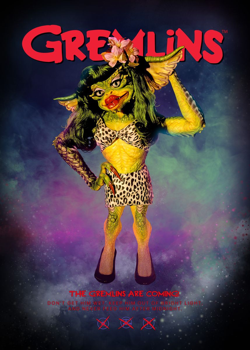 'Greta' Poster, picture, metal print, paint by Gremlins | Displate