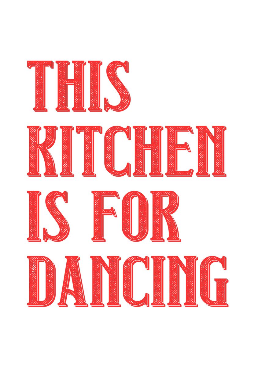 'Funny Kitchen Quotes' Poster, picture, metal print, paint by Yess ...