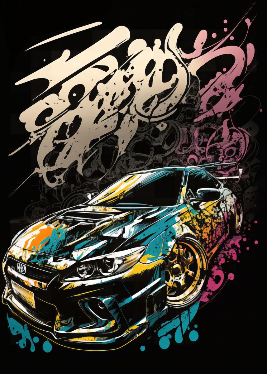 'Drift' Poster, picture, metal print, paint by GRAPHICMYSTICAL displate ...