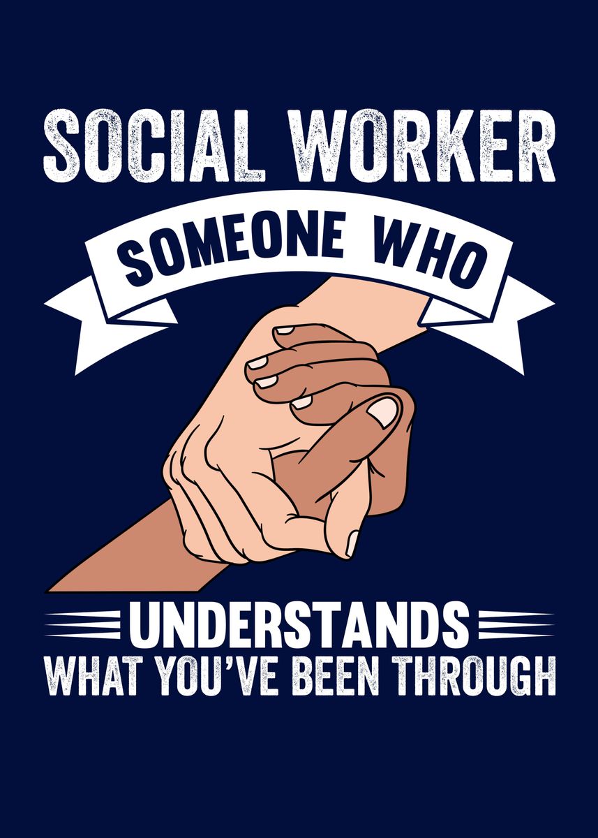 'Social Workers' Poster, picture, metal print, paint by MzumO | Displate