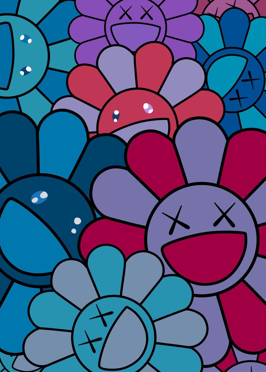 'Hype beast flower' Poster by Biopic Studio | Displate