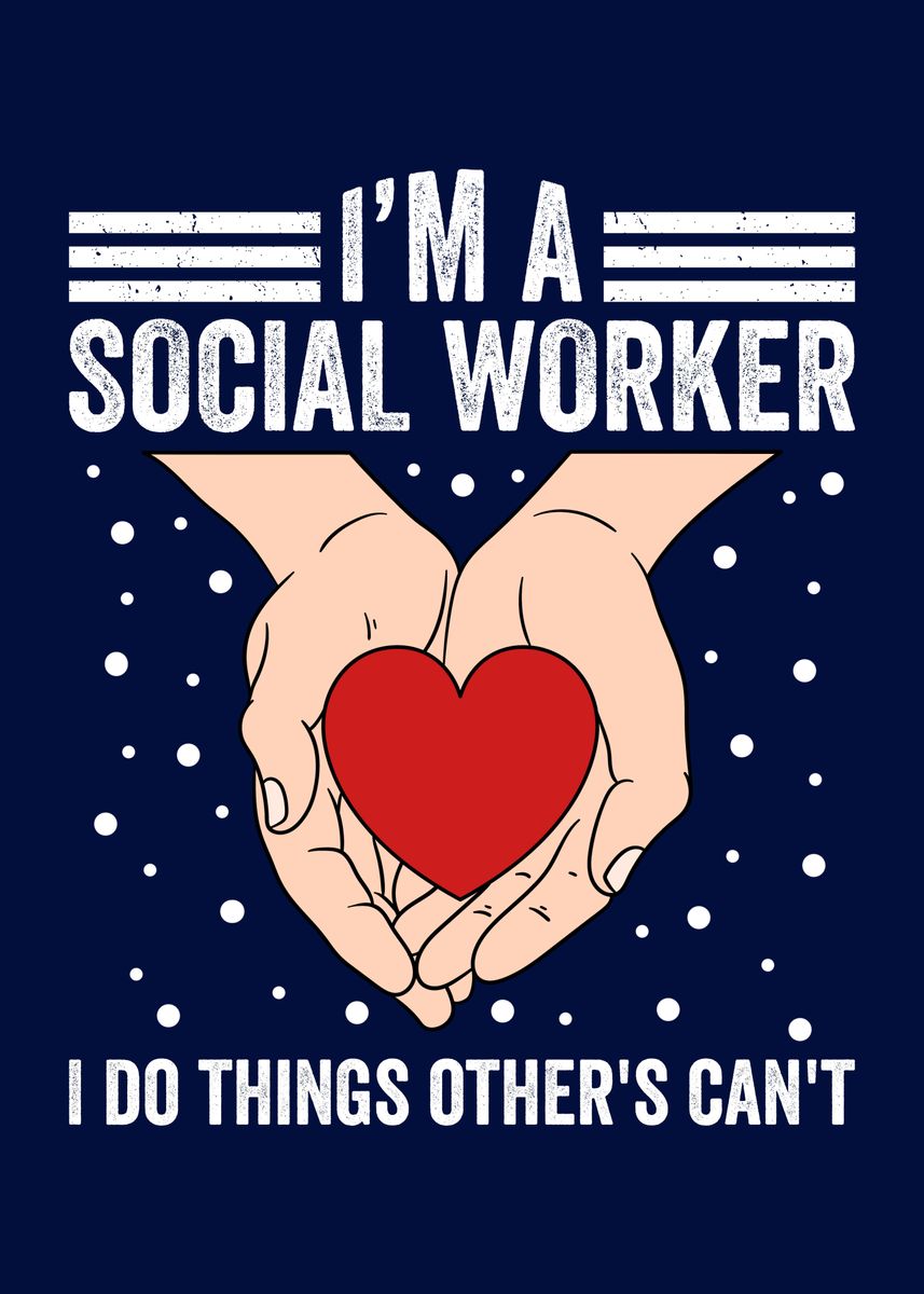 'Social Workers' Poster, picture, metal print, paint by MzumO | Displate