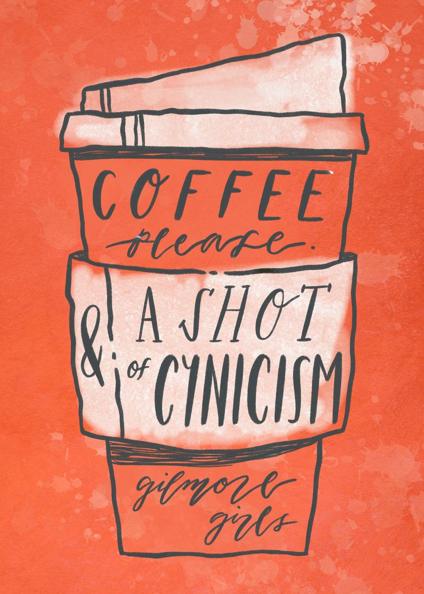 'A Shot of Cynicism' Poster, picture, metal print, paint by Gilmore ...