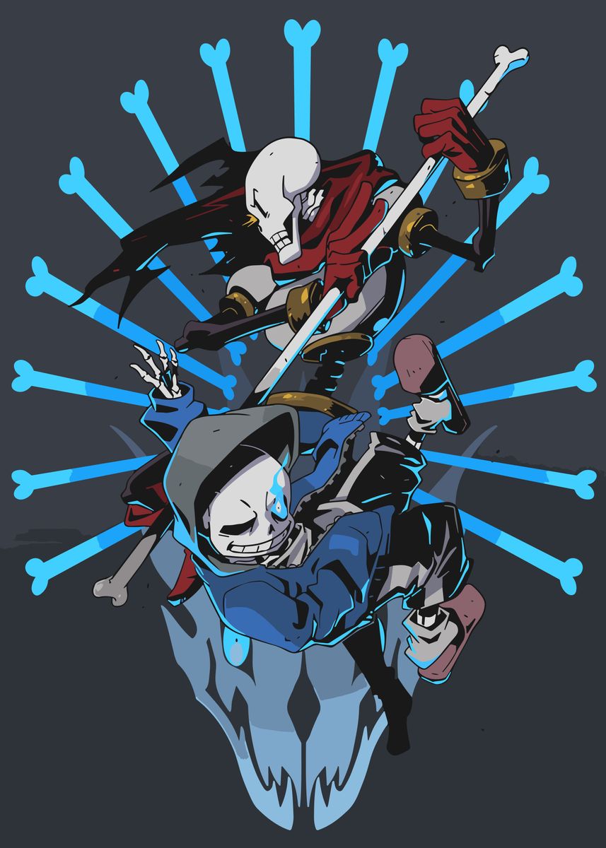 'Undertale' Poster, picture, metal print, paint by Dimitri Bertan ...