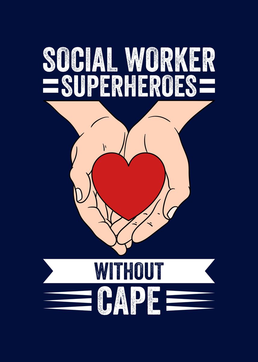 'Social Workers' Poster, picture, metal print, paint by MzumO | Displate