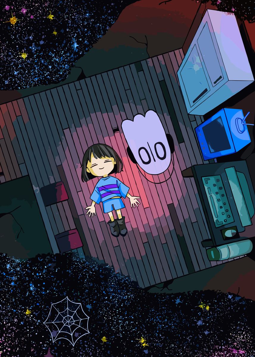 'Undertale' Poster, picture, metal print, paint by 23 | Displate