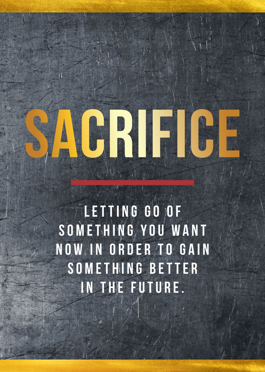 'sacrifice' Poster, picture, metal print, paint by Exclusive posters ...