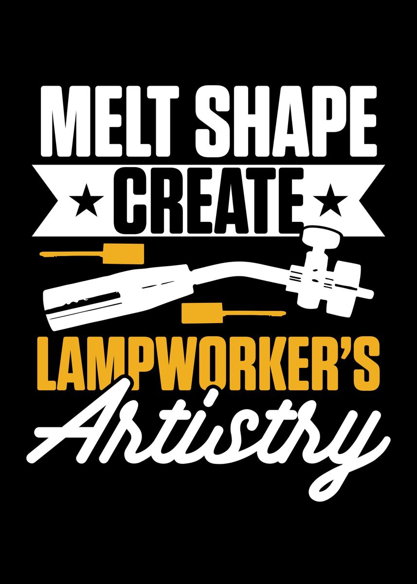 'Melt Shape Create' Poster, picture, metal print, paint by kritich ...