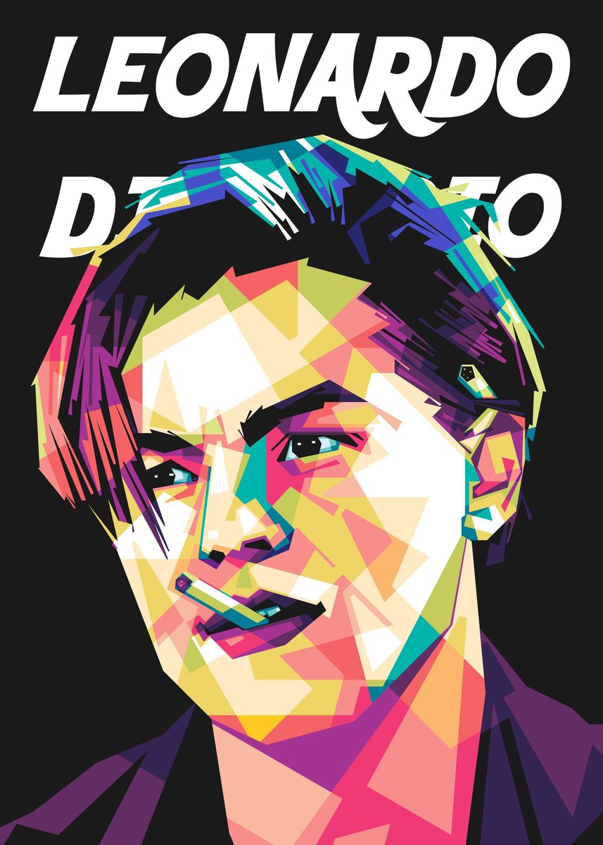 'super leonardo' Poster, picture, metal print, paint by Asran Vektor ...