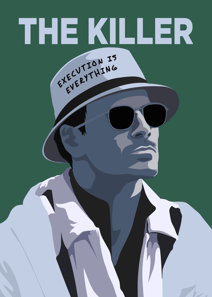 'The killer ' Poster, picture, metal print, paint by geeks holic | Displate