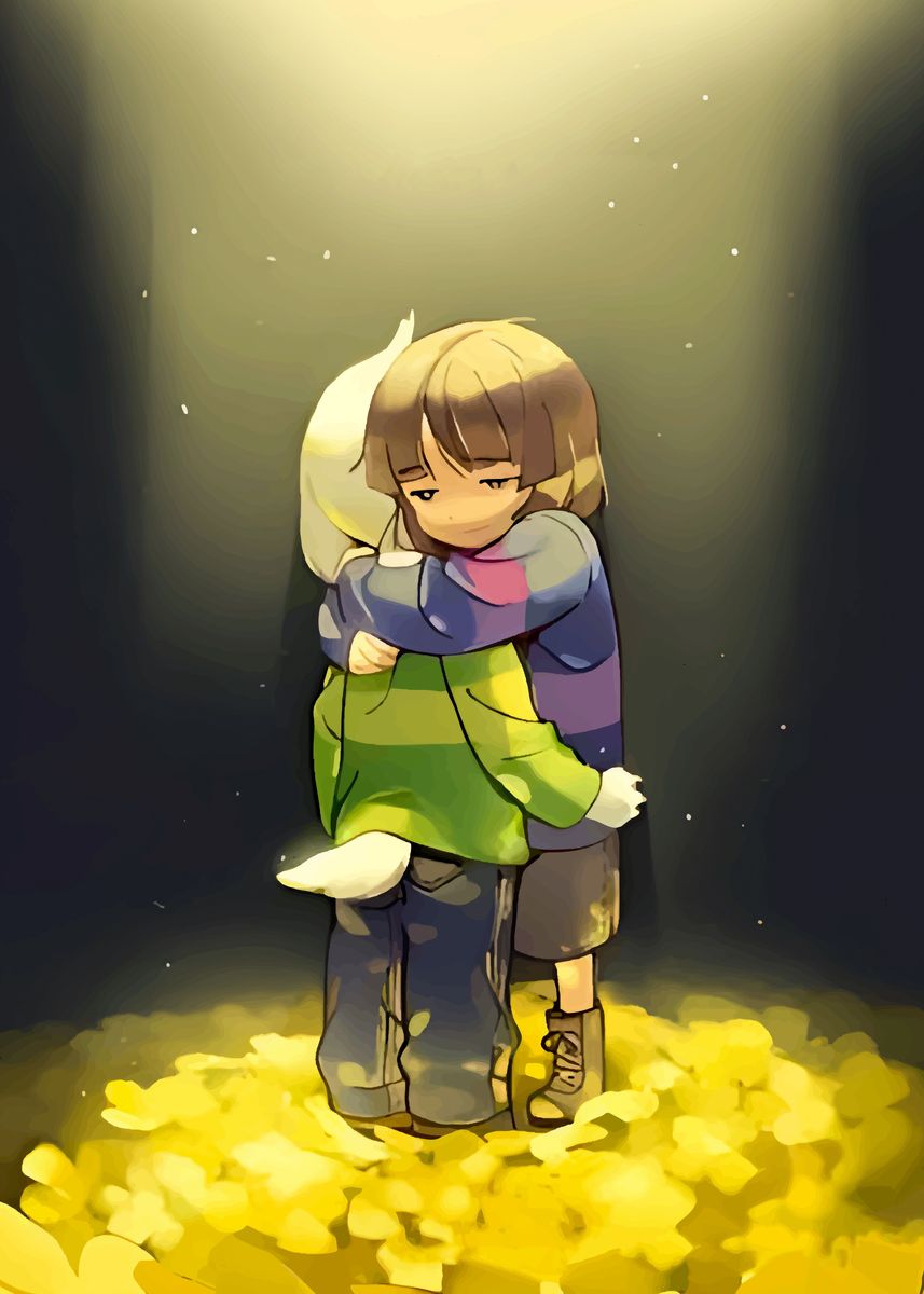 'Undertale game' Poster, picture, metal print, paint by Quinle | Displate