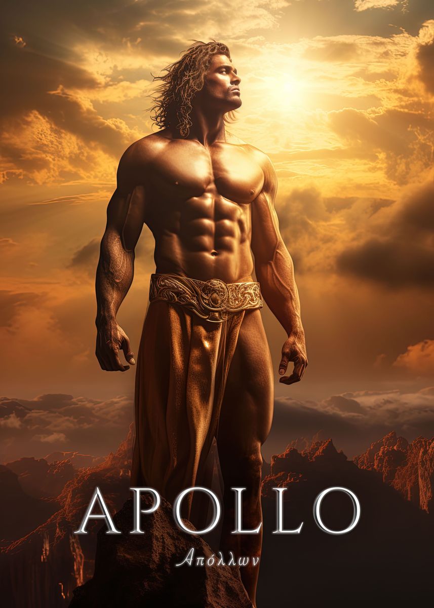 'Apollo' Poster, picture, metal print, paint by Youwantit | Displate