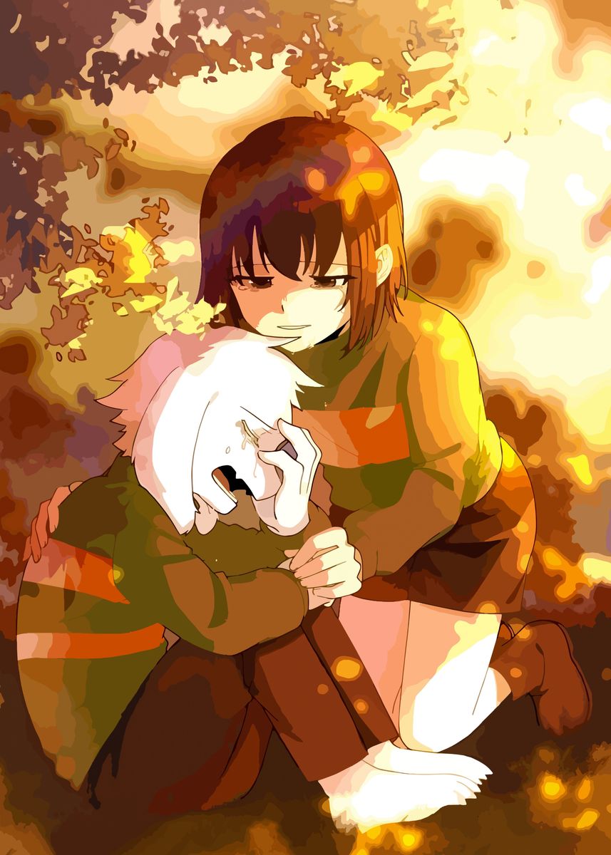 'Undertale game' Poster, picture, metal print, paint by V Styler | Displate