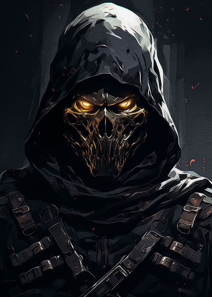 'The Reaper Assassin' Poster, picture, metal print, paint by EKIM ...