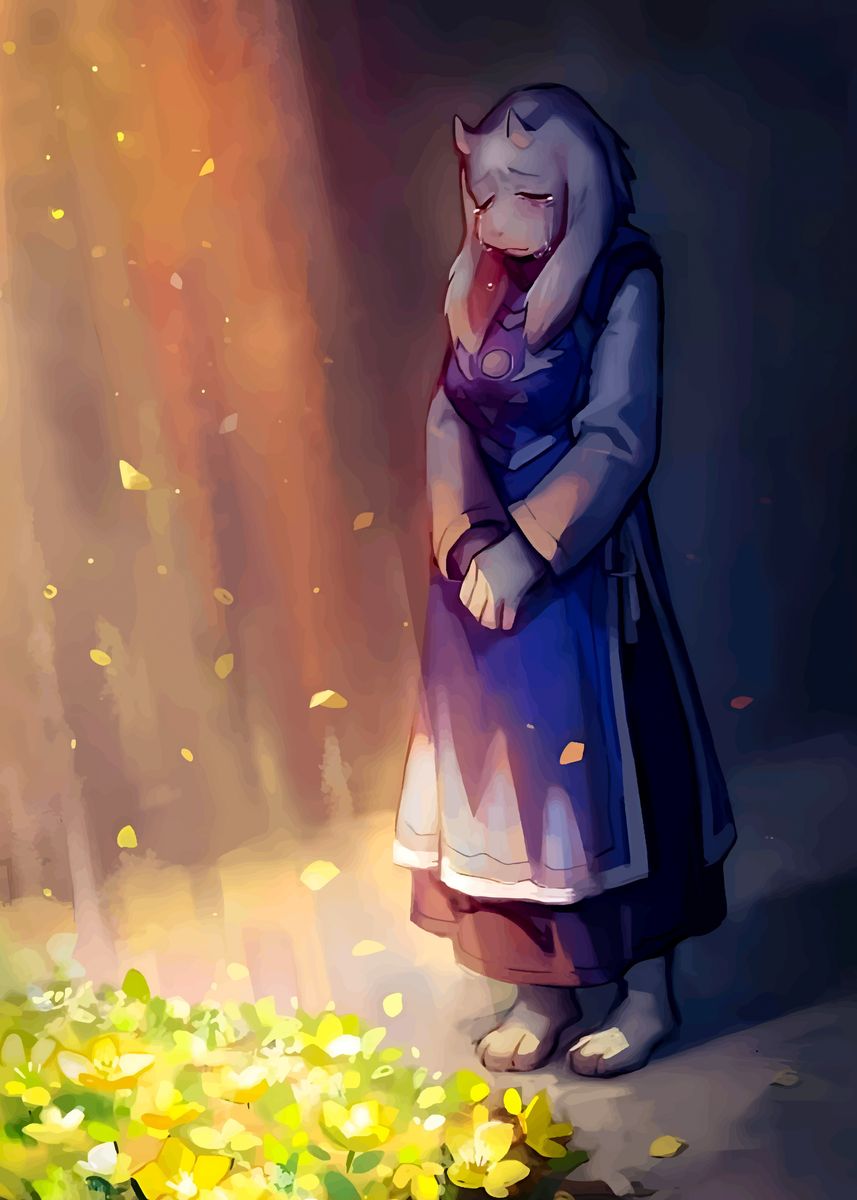 'Undertale game' Poster, picture, metal print, paint by V Styler | Displate