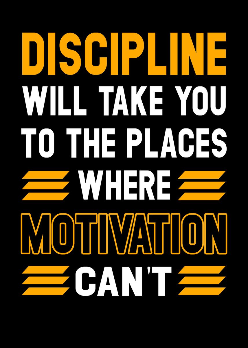 'Discipline' Poster, picture, metal print, paint by Rikuharu Studio ...