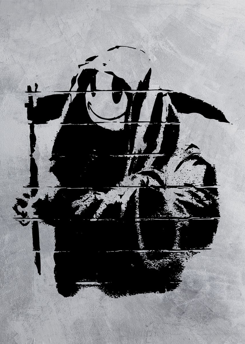 'stencil art ' Poster, picture, metal print, paint by Bestselling cool ...