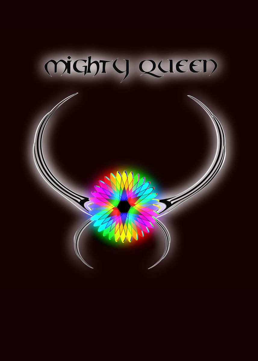 'Mighty queen' Poster, picture, metal print, paint by Leopold Brix ...