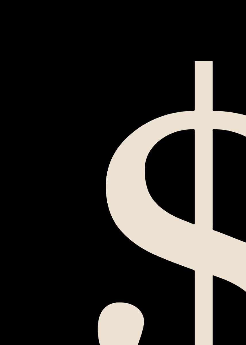 'Currency' Poster, picture, metal print, paint by TARA ART | Displate