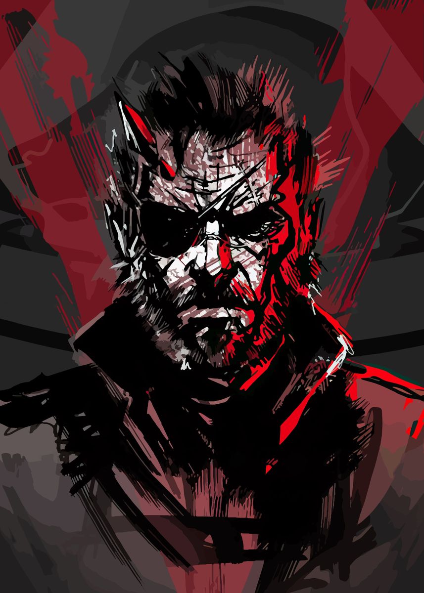 'metal gear solid snake' Poster, picture, metal print, paint by M R I N ...