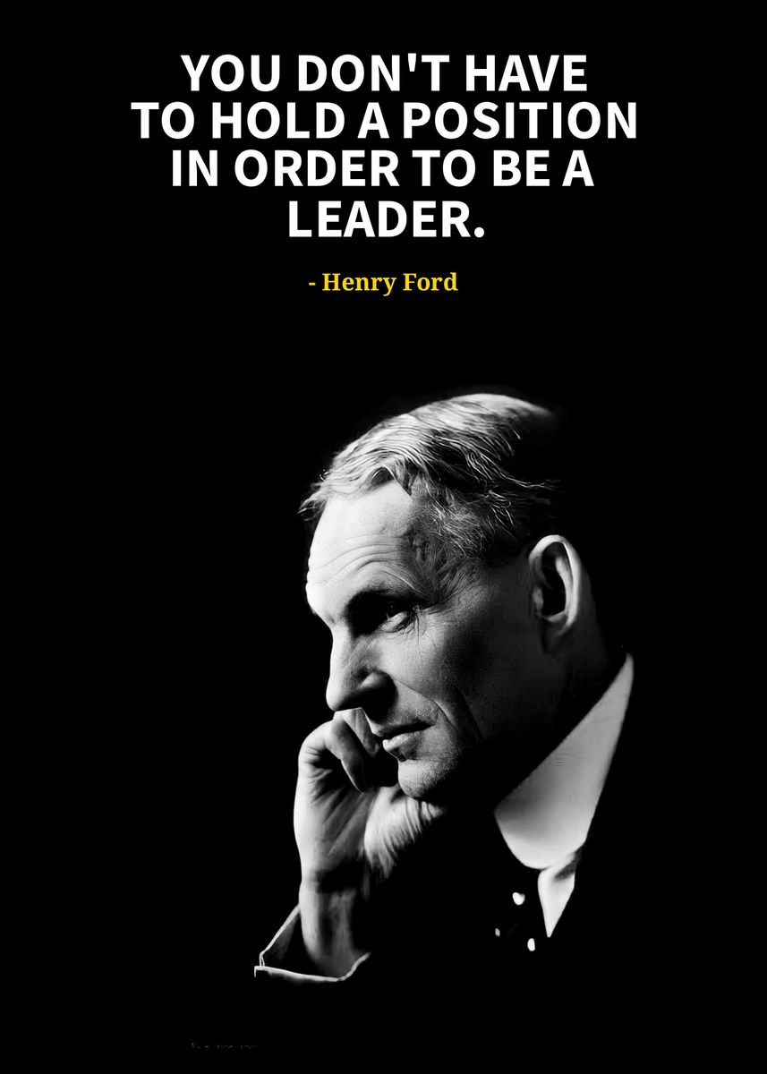 'Henry Ford quotes ' Poster, picture, metal print, paint by Yoshhhh ...