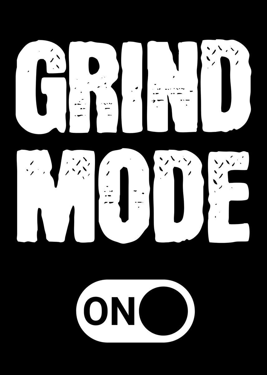 'Beast Mode Gym' Poster, picture, metal print, paint by Eline | Displate