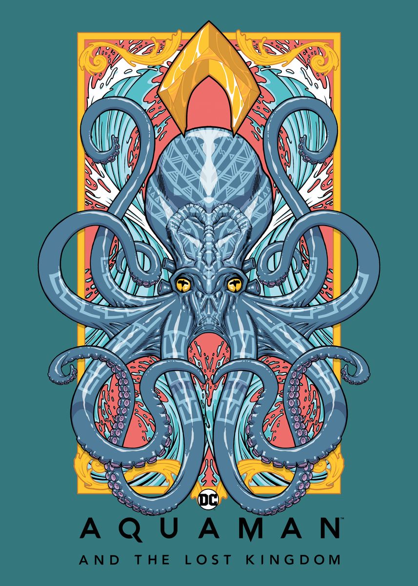'Topo the Octopus' Poster, picture, metal print, paint by DC Comics ...
