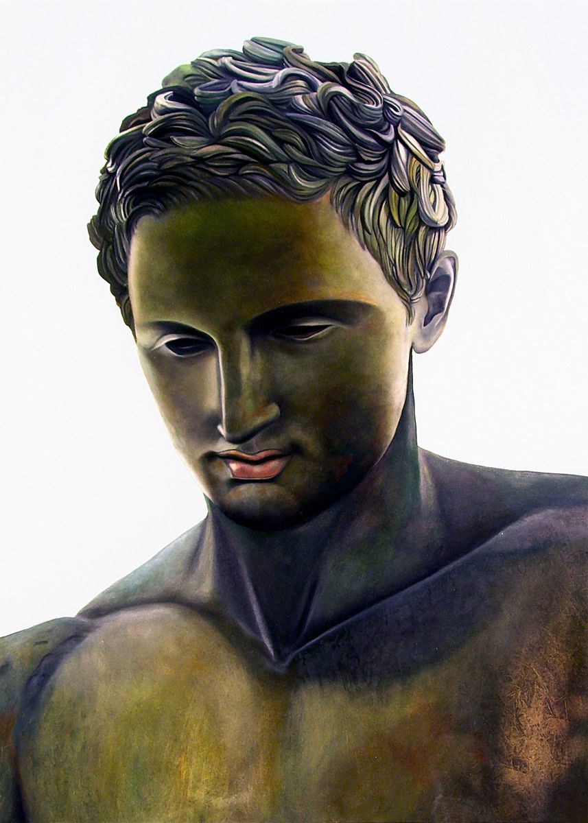 'Apoxyomenos' Poster, picture, metal print, paint by Matthew Holden ...