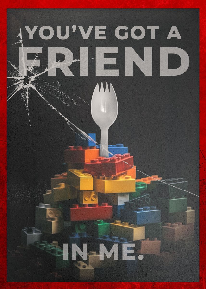 'A friend in need' Poster, picture, metal print, paint by cypher the ...