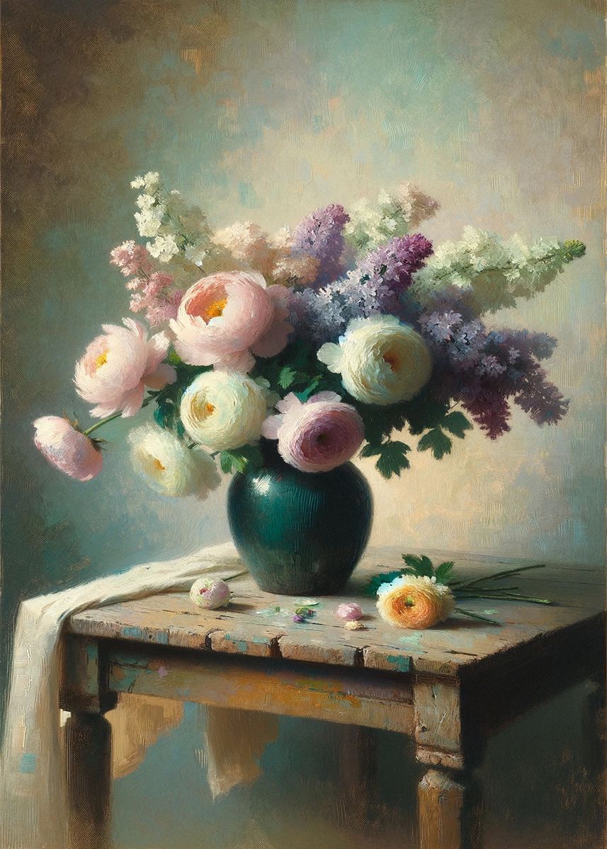 'Beautiful Flower' Poster, picture, metal print, paint by Hawysia Leyna ...