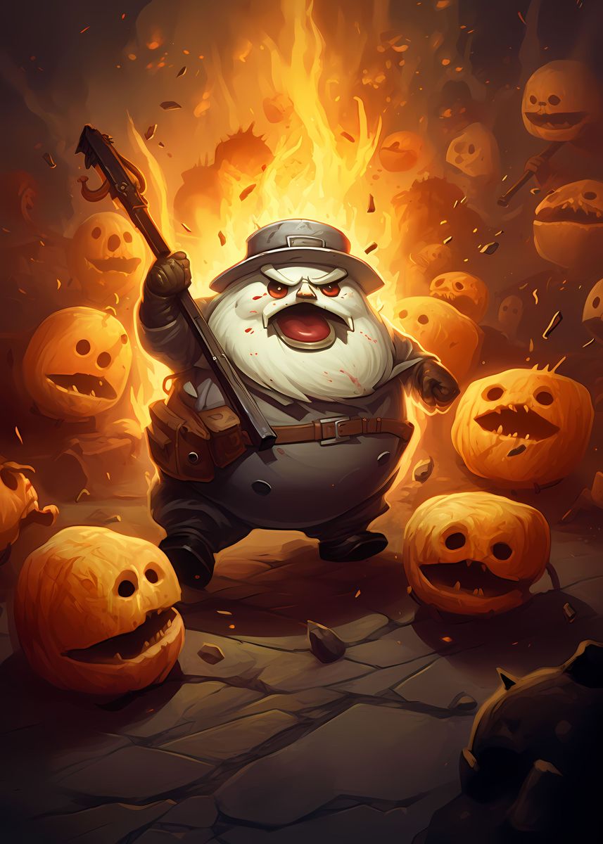 'Brotato character Gaming' Poster, picture, metal print, paint by ...