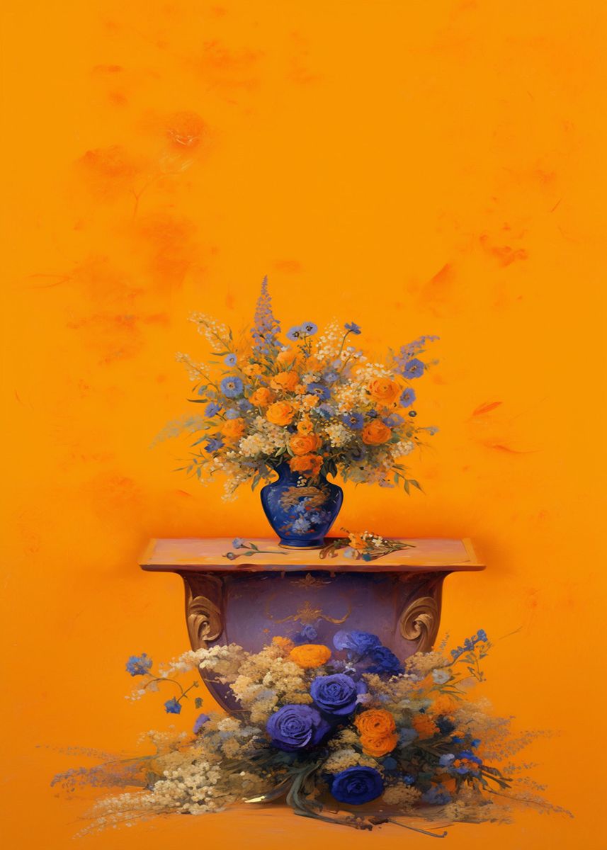 'Beautiful Flower' Poster, picture, metal print, paint by Hawysia Leyna ...