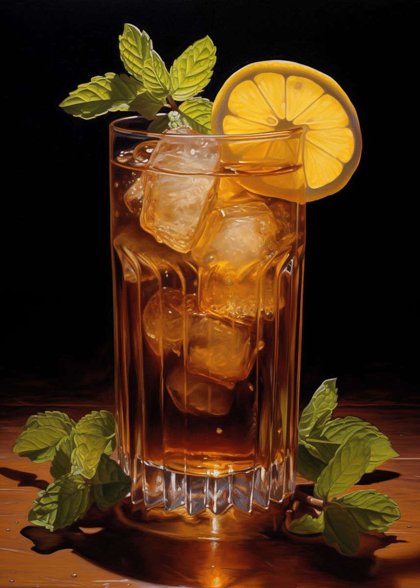' Long Island Iced Tea' Poster, picture, metal print, paint by Art ...