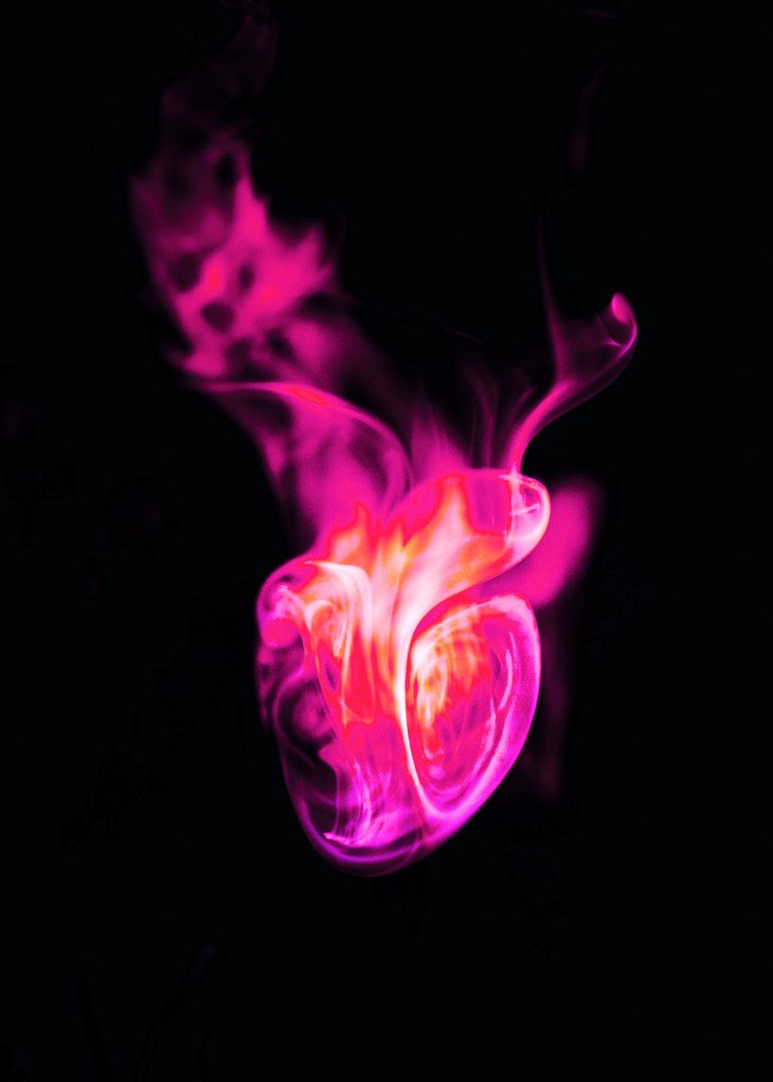 'Fire Cyberpunk' Poster, picture, metal print, paint by Jihana Mariam ...