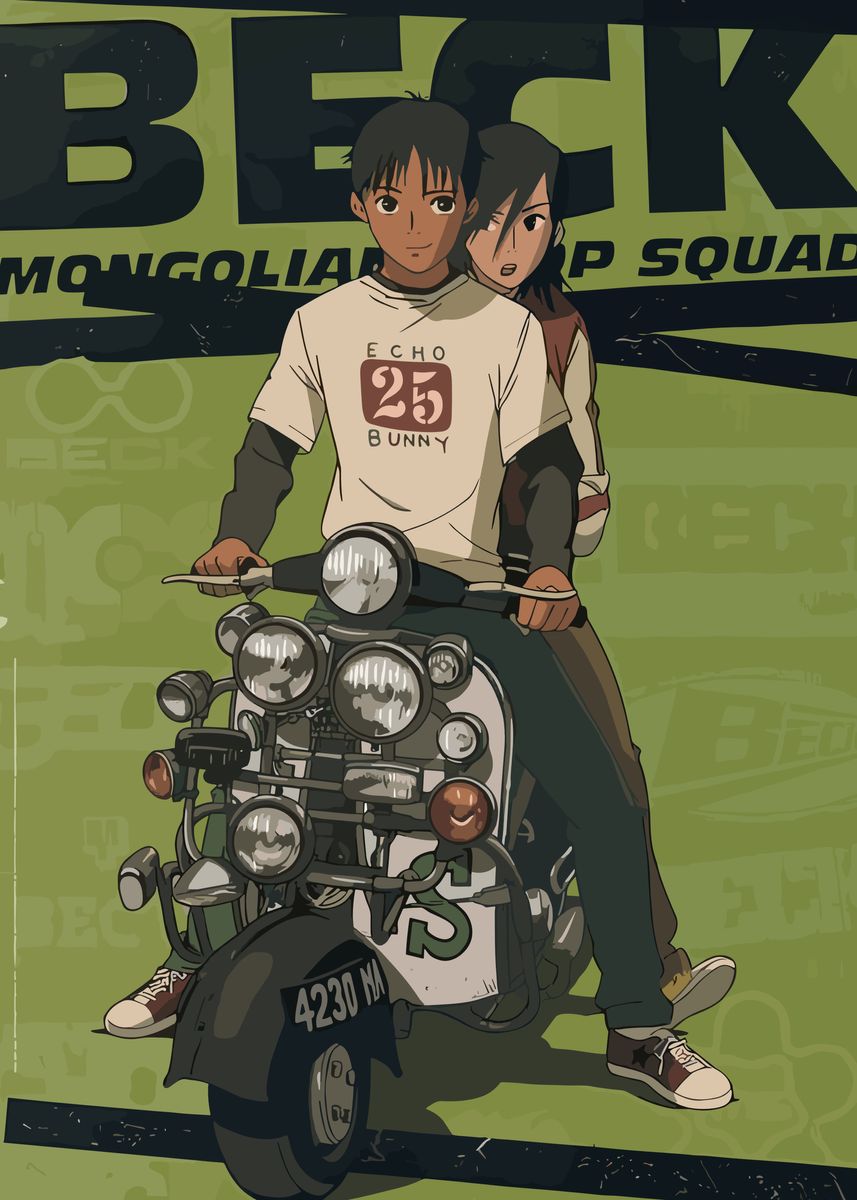 'Beck' Poster, picture, metal print, paint by B A G O R | Displate