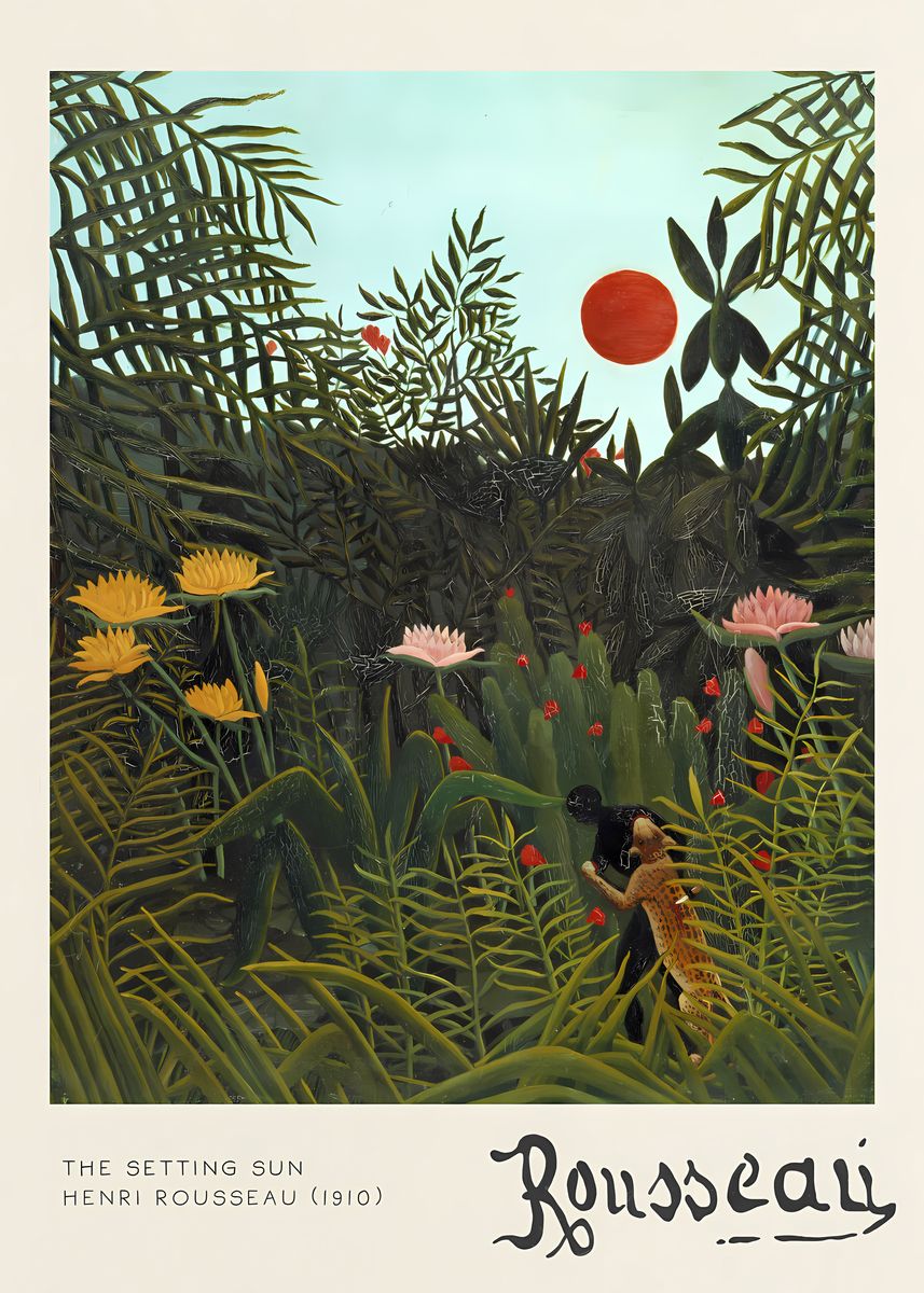 'The Setting Sun' Poster, picture, metal print, paint by Executive ...