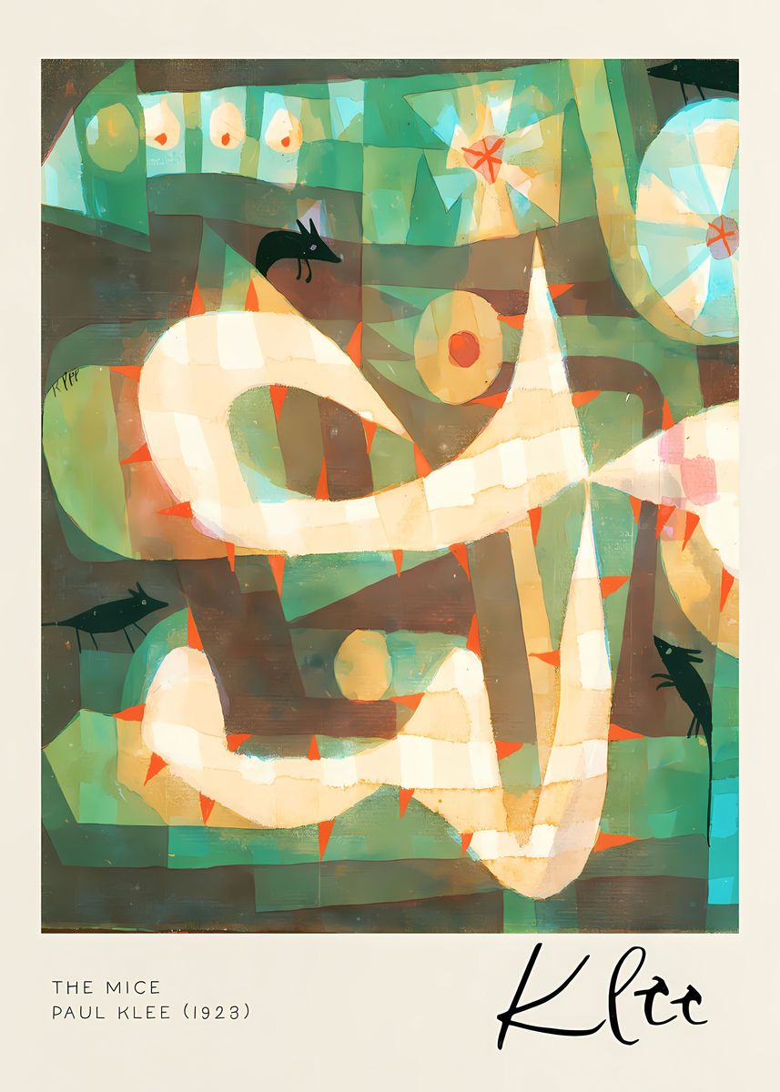 'The Mice' Poster, picture, metal print, paint by Executive Clubs ...