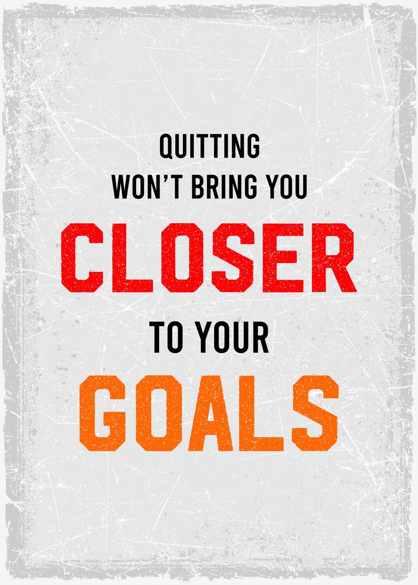 'motivational quotes ' Poster, picture, metal print, paint by ...