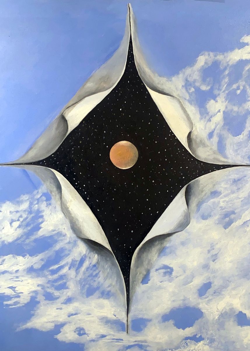 'Rip in Space' Poster, picture, metal print, paint by Matthew Holden ...