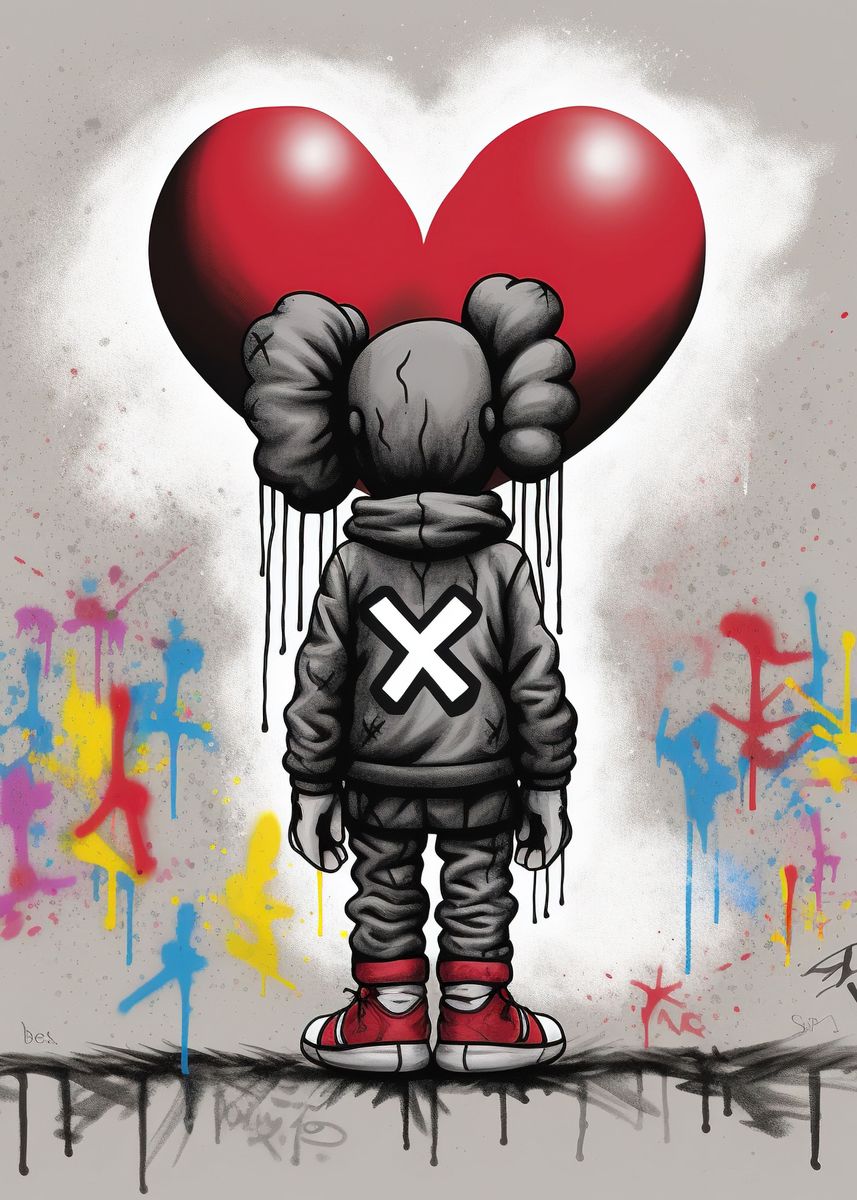 'Graffiti Street Art' Poster, picture, metal print, paint by Ilyrin ...